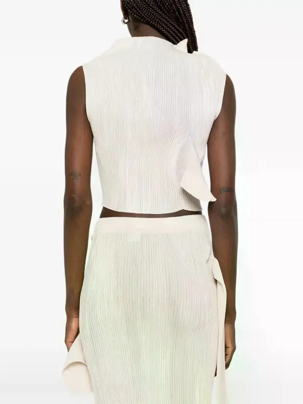 Issey Miyake High Neck Top