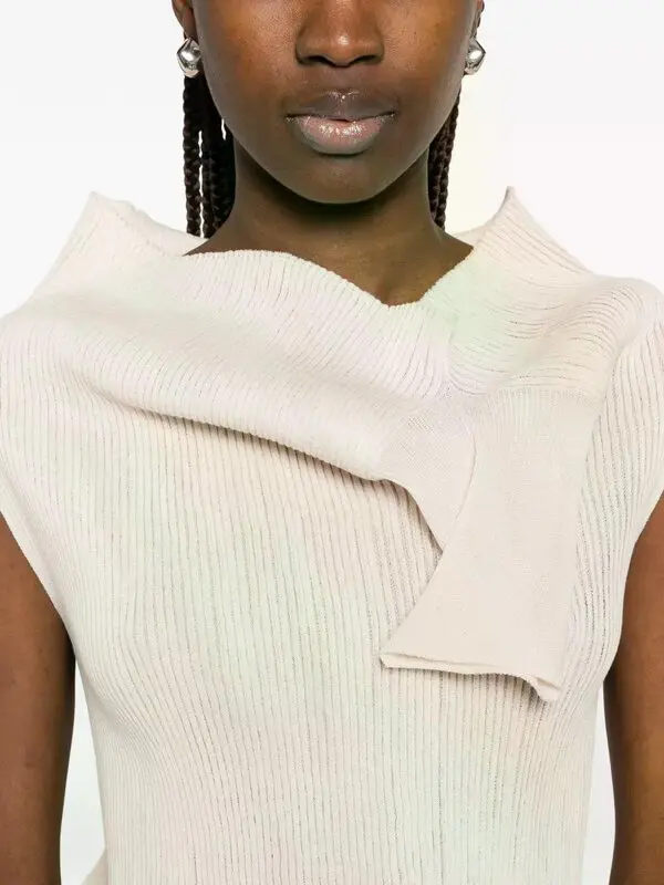 Issey Miyake High Neck Top