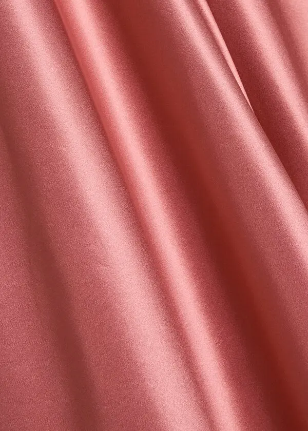 REFORMATION Pernille Silk Gown - Pink