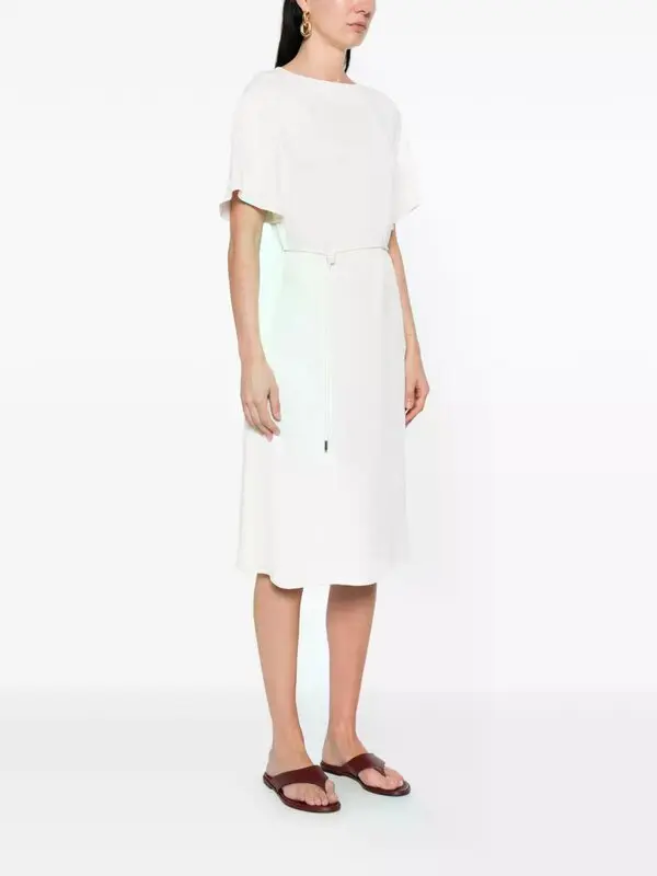 Herno Tie-waist Midi Dress