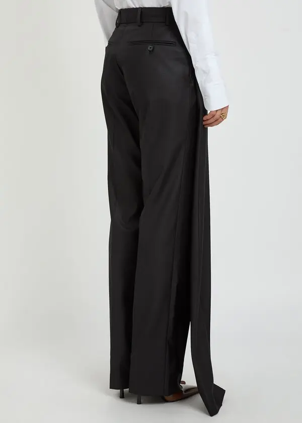 BETTTER Layered Wool-blend Trousers