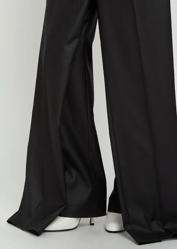 BETTTER Layered Wool-blend Trousers