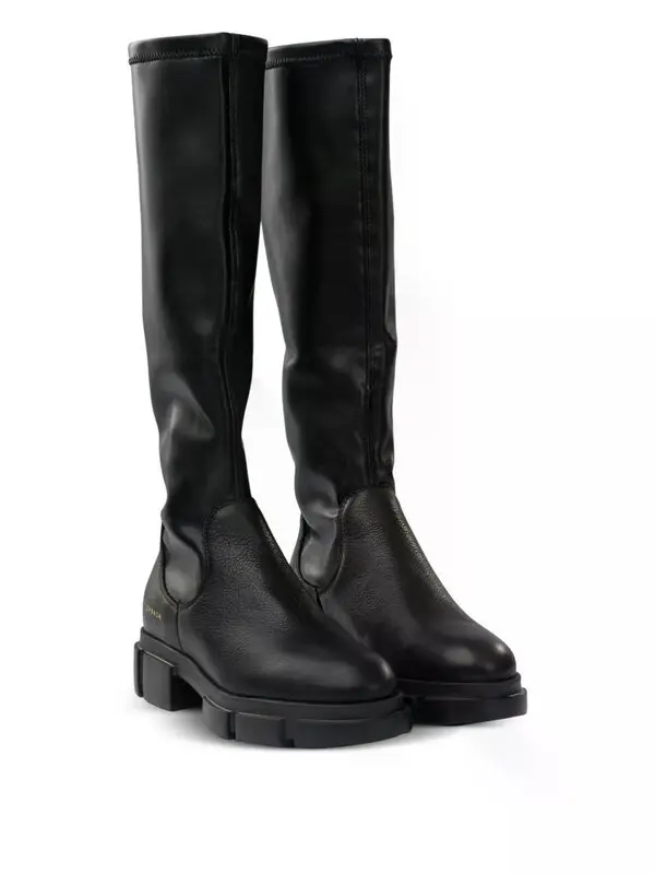 COPENHAGEN  Leather Platform Boots