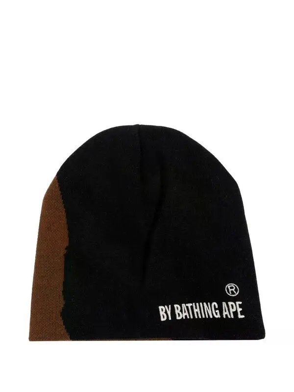 A BATHING APE Ape Head Beanie - Black