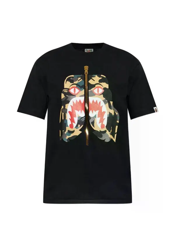 A BATHING APE 1st Camo Tiger Graphic-print T-shirt