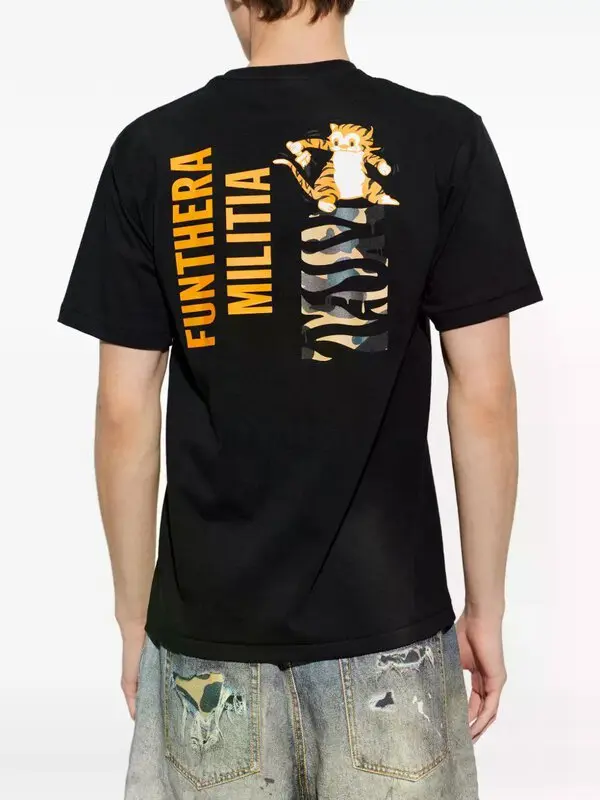 A BATHING APE 1st Camo Tiger Graphic-print T-shirt