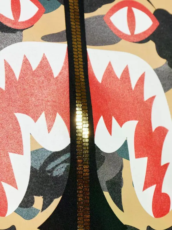 A BATHING APE 1st Camo Tiger Graphic-print T-shirt