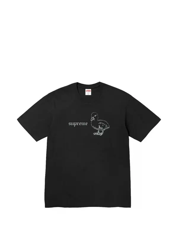 Supreme Duck Graphic T-Shirt - Black | Editorialist