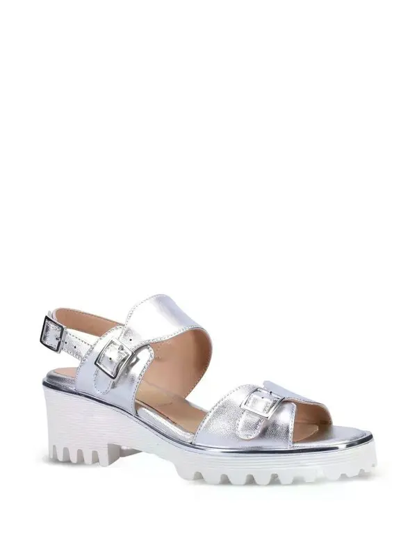 Ron White Buckle-strap Platform Sandals