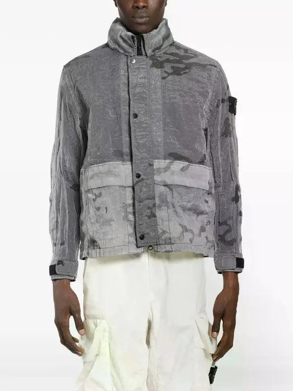 Stone Island Camouflage-print Jacket