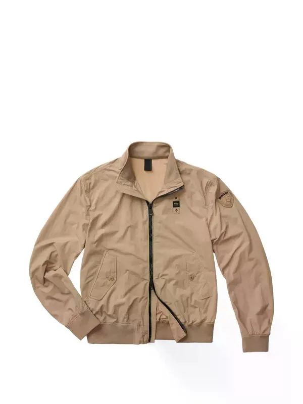 BLAUER. Alwin Bomber Jacket - Neutrals
