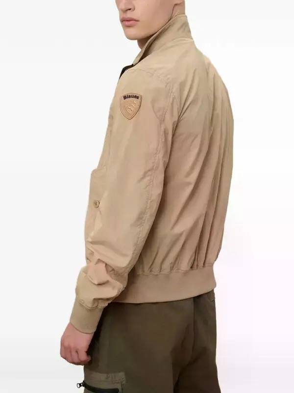 BLAUER. Alwin Bomber Jacket - Neutrals