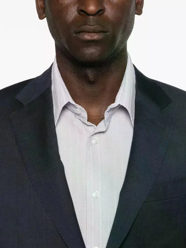 Canali Notched Lapel Two-piece Suit - Blue