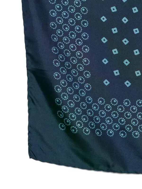 Saint Laurent 1990s Silk Scarf