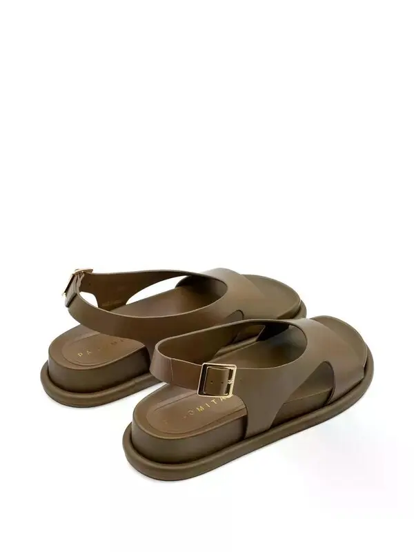 PALOMITAS BY PALOMA BARCELÒ Calista Leather Flat Sandals