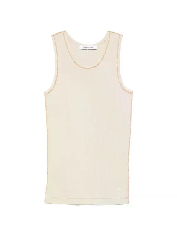 Études Studio Ribbed Knit Tank Top - Neutrals