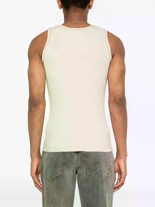 Études Studio Ribbed Knit Tank Top - Neutrals