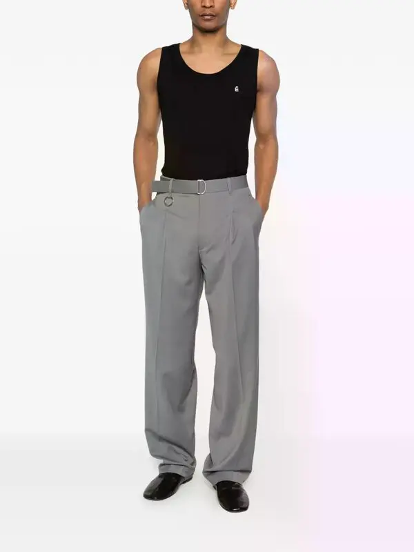 Études Studio Belted Trousers - Grey