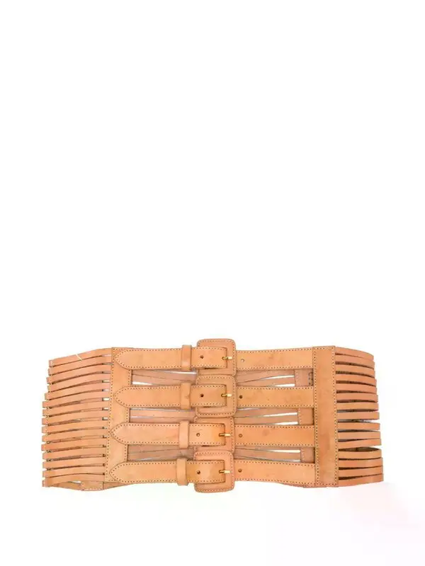 Gianfranco Ferre 2000s Leather Belt - Brown