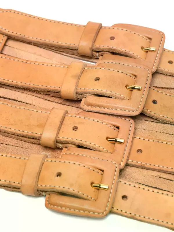 Gianfranco Ferre 2000s Leather Belt