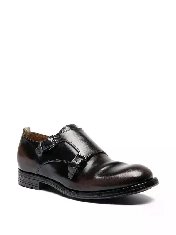 Officine Creative Buckle-strap Monk Shoes