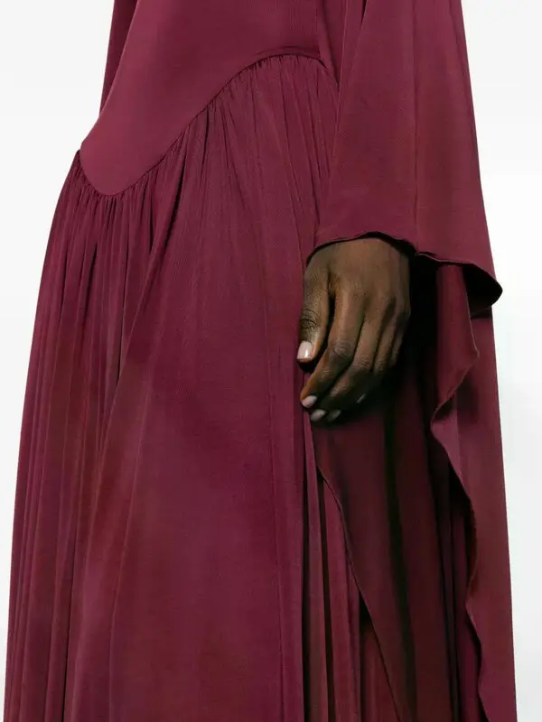 Amen Pleated Maxi Dress