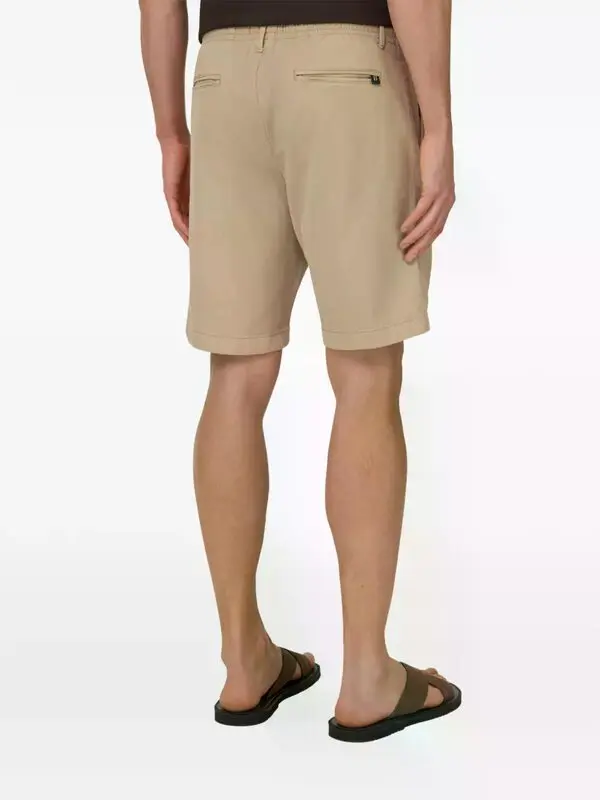 Boggi Milano Drawstring Pleated Shorts