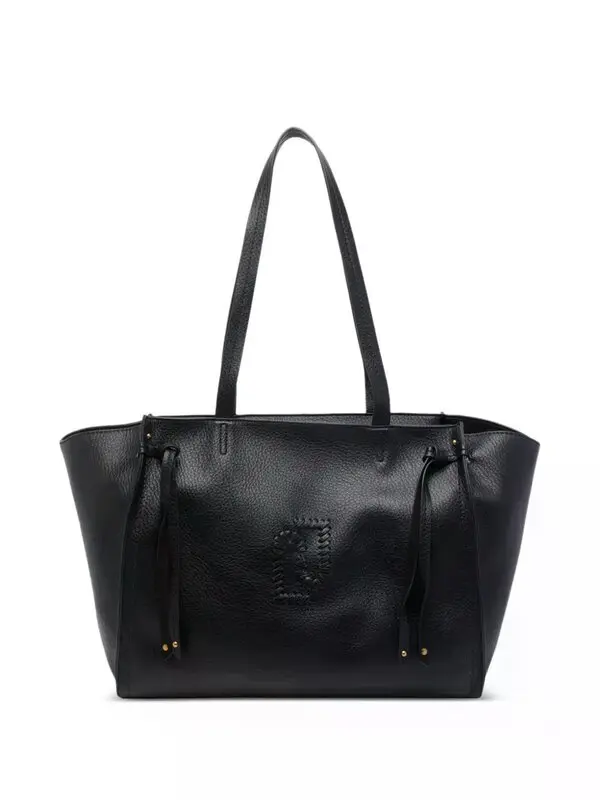 Liu Jo Logo Embroidery Tote Bag - Black