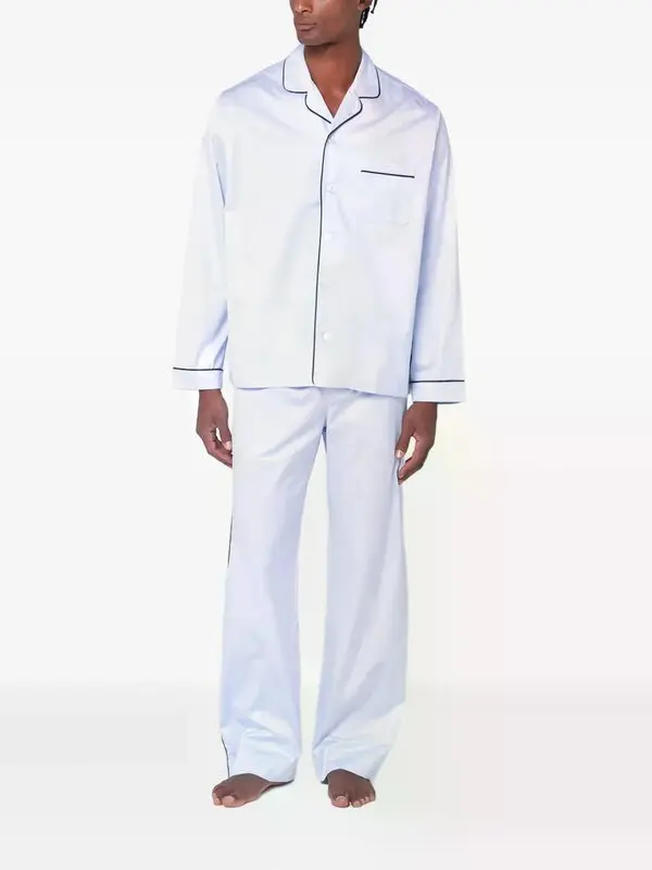 TEKLA Drawstring Pyjama Trousers