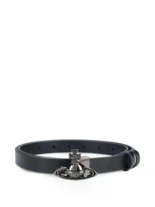VIVIENNE WESTWOOD Orb-buckle Belt - Black