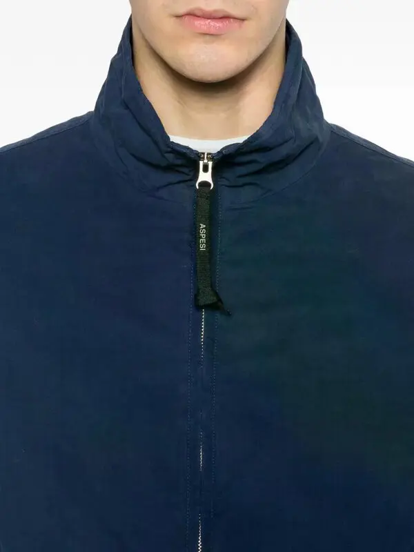 Aspesi Stanton Zip Jacket - Blue