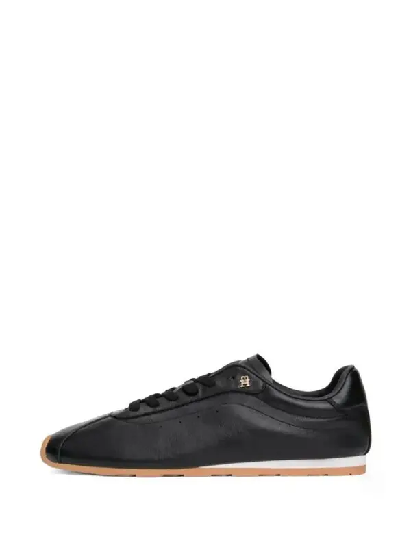 Tommy Hilfiger Th Monogram Low Top Sneakers - Black