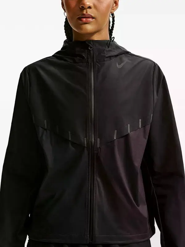 Nike Aeroswift Aerogami Panelled Hooded Jacket - Black