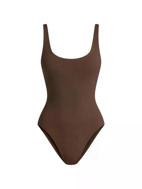 Bond Eye Reversible Square-neck One-piece Swimsuit
