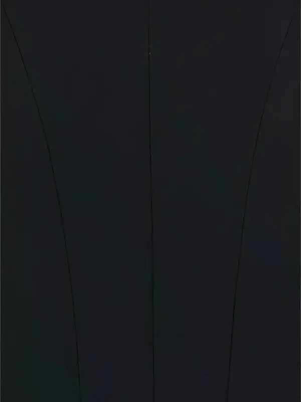 Max Mara Zip Slit Midi Skirt