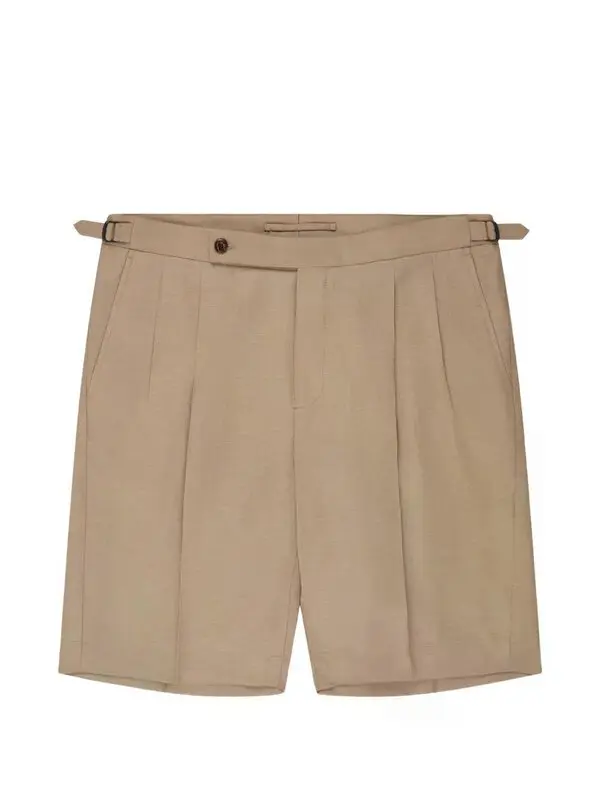 SLOWEAR Pleated Shorts - Neutrals