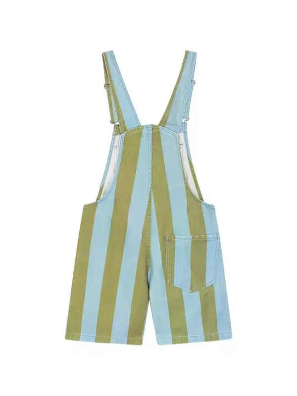 FAVORITE PEOPLE Ravioli Striped-print Playsuit
