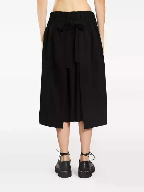 CDG Pleated Midi Skirt