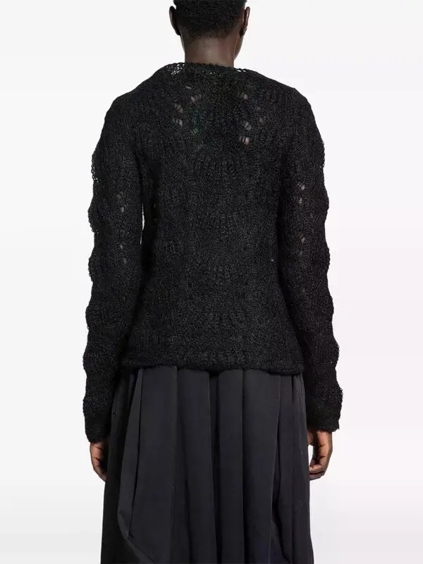 CDG Open-knit Pullover Sweater