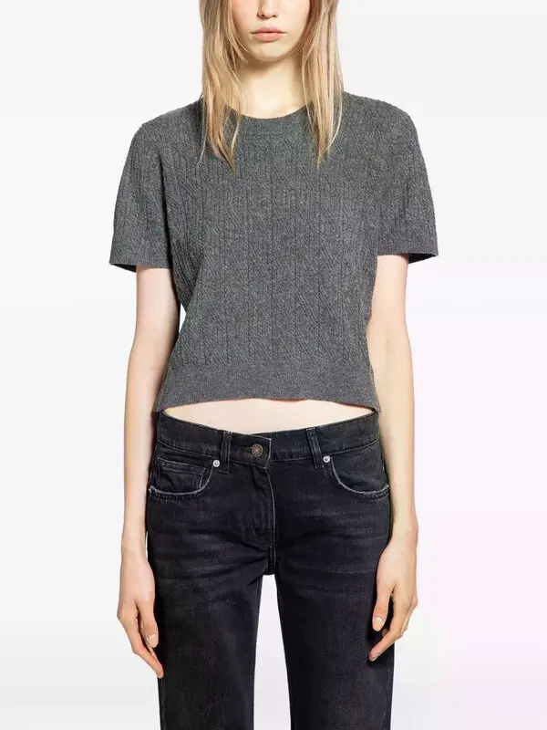 THE GARMENT Como Cable-knit Top