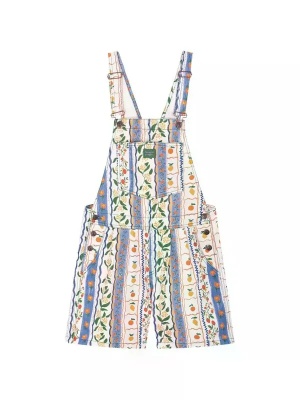 FAVORITE PEOPLE Fruit-pattern Playsuit
