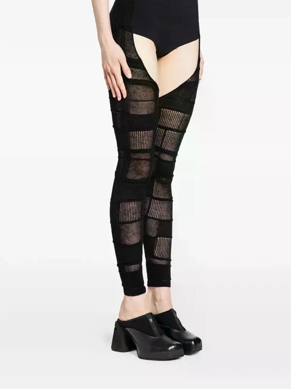 HALOS Checked Footless Tights