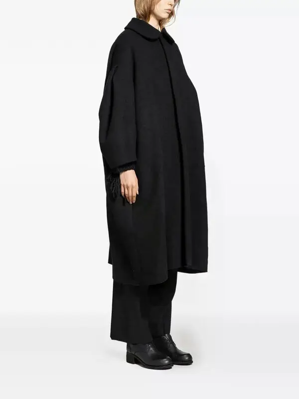CDG Puff-sleeved Oversized Coat