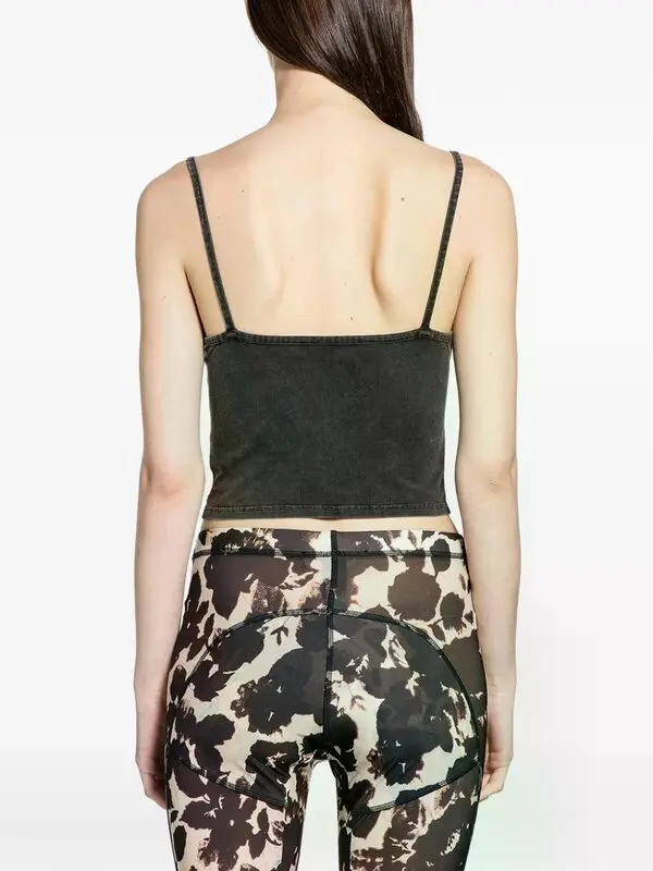 KNWLS Cally Embellished Top - Grey