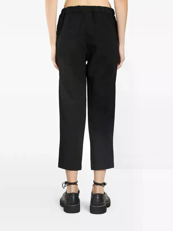 CDG Straight-leg Cropped Trousers