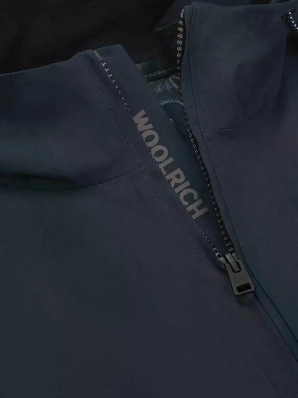 Woolrich Hooded Zip Jacket - Blue