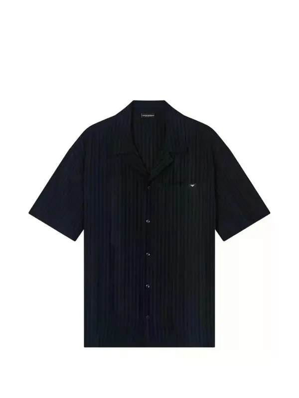 Emporio Armani Striped Shirt - Blue