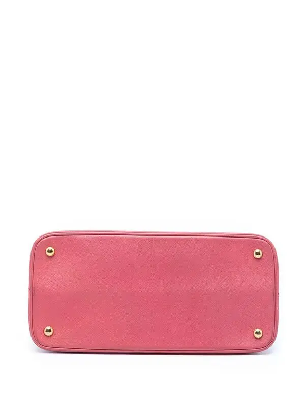 Prada Medium Saffiano Lux Open Promenade Satchel