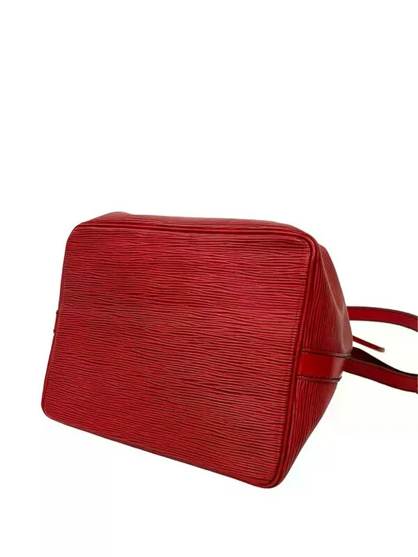LOUIS VUITTON 1992 Epi Petit Noe Bucket Bag - Red