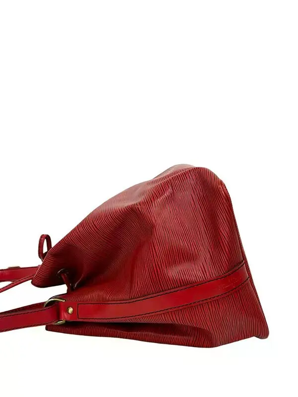 LOUIS VUITTON 1992 Epi Petit Noe Bucket Bag - Red